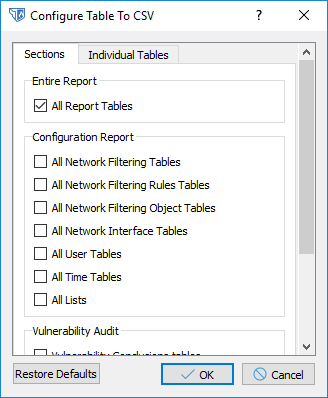 How to save your reports in Nipper (v2)